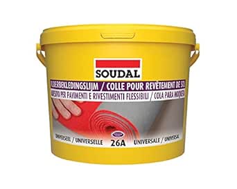 Soudal Flooring adhesive 26A for soft floor coverings such as vinyl ...