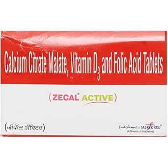 Zecal Active Tablet 15's : Amazon.in: Health & Personal Care
