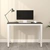 Amazon.com: Mecor 43”Large MDF Computer Office Desk PC Laptop Table ...