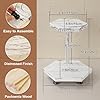 Amazon.com: Tikea Hexagonal Wood Riser for Display, 2-Tier Wood ...