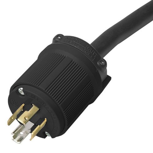 Cooper Wiring Devices CWL630P/AH6342 Single Phase Locking Plug 30 Amps ...