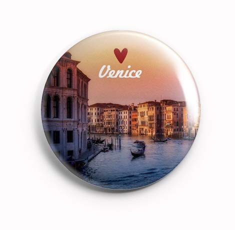Buy AVI 58mm Regular Size Metal Fridge Magnet Venice Italy Multicolour ...