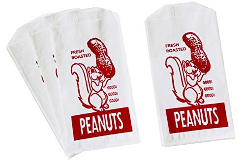 Paper Peanut Bags - Red White - 50 Pack : Amazon.in: Home & Kitchen
