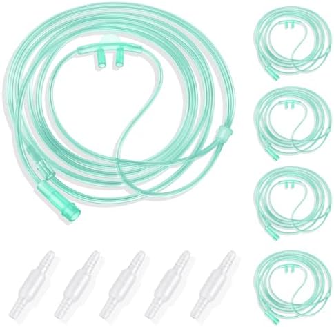 Amazon.com: Adult Soft Nasal Oxygen Cannula Kit(10 Pack) - 7-ft Nasal ...
