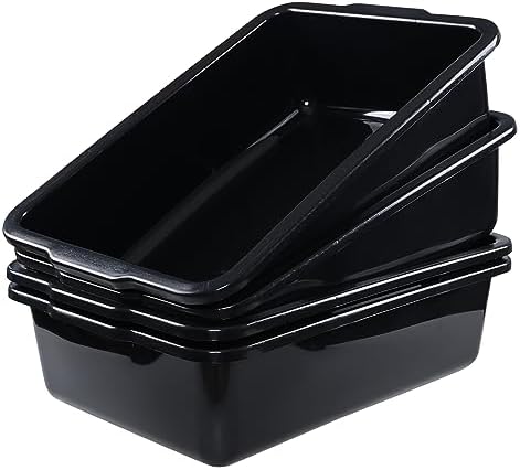 Amazon.com: Zopnny 35 L Plastic Bus Tub, Large Food Serving Bus Tub ...