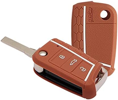 Keycare® Silicone Key Cover Compatible for Volkswagen Jetta, Tiguan ...