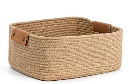 Juteify Natural Jute Storage Gift Basket, Rectangle, Wedding Packaging ...