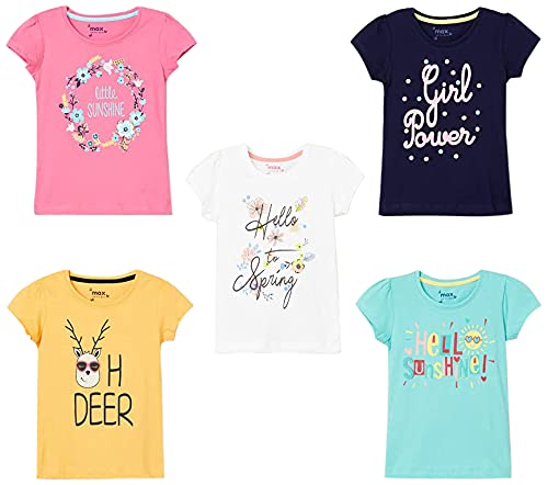 Amazon.in Bestsellers: The most popular items in Girls' T-Shirts