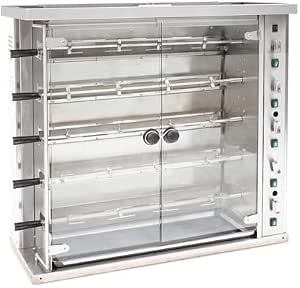 Amazon.com : OMCAN 47″ NATURAL GAS ROTISSERIE WITH 5 SPITS FOR 20 ...