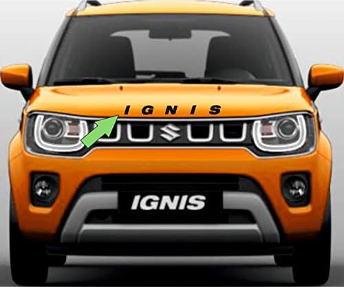 Carlooks IGNIS 3D Letters and Sticker for car_ Black : Amazon.in: Car ...