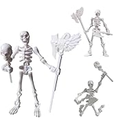 Amazon.com: QWZFirst T13 Skeleton Action Figure, Movable Articulated ...