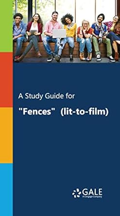 Amazon.com: A Study Guide for "Fences" (lit-to-film) (Drama for ...