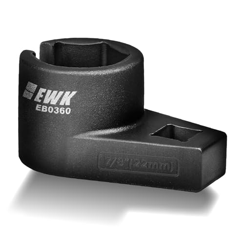 Snapklik.com : EWK 7/8 (22mm) Offset Oxygen Sensor Socket, 3/8 Drive O2 ...