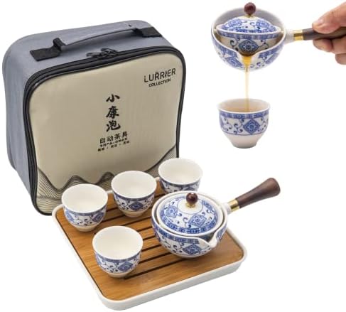 Amazon.com | Authentic Chinese Tea Set, Portable Gongfu Tea Set ...