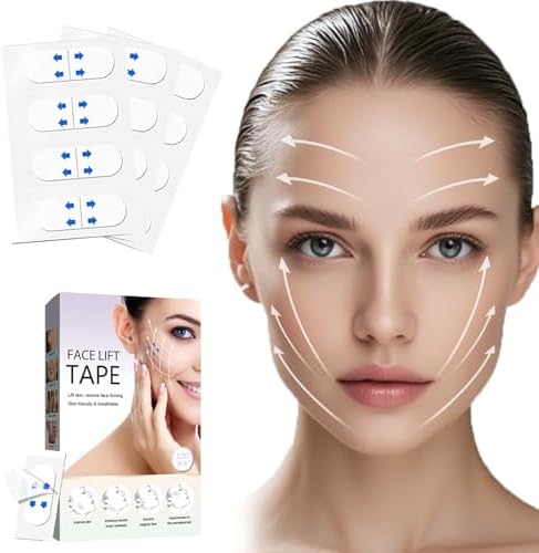 Amazon.com : Bvcotor Face Lift Tape,Face Tape Lifting Invisible,Instant ...