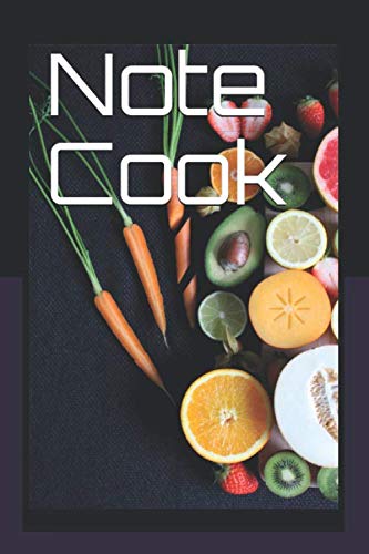 NoteCook: Notebook for recipes: Walker, Philippe: 9781654507640: Amazon ...