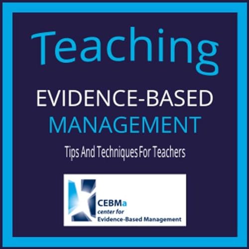 Amazon.com: Teaching Evidence-Based Management : Center for Evidence ...