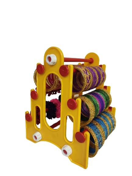MVP 06 Rods Bangle Organizer - Tajmahal Bangle Stand for Your Bangle ...