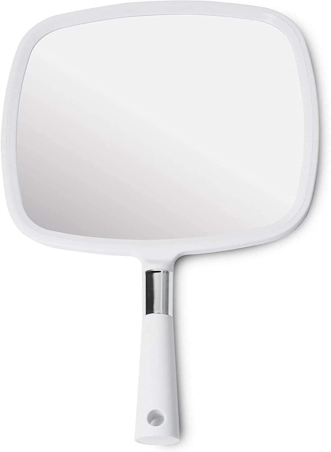 Amazon.com: MIRRORVANA® Large Hand Held Mirror with Comfy Handle for ...