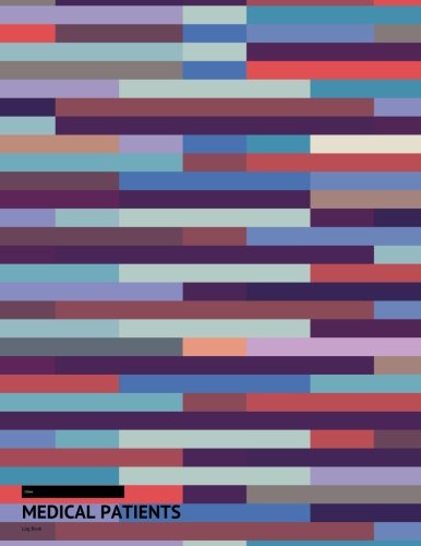 Clinic Medical Patients Log Book: Colorful Daily Appointment Logbook ...