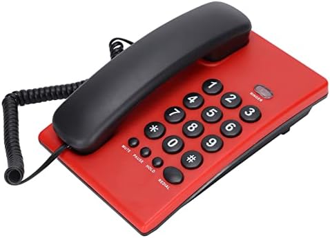 Amazon.com: KX‑T504 Desk Telephones Landline, Multi Functional Battery ...