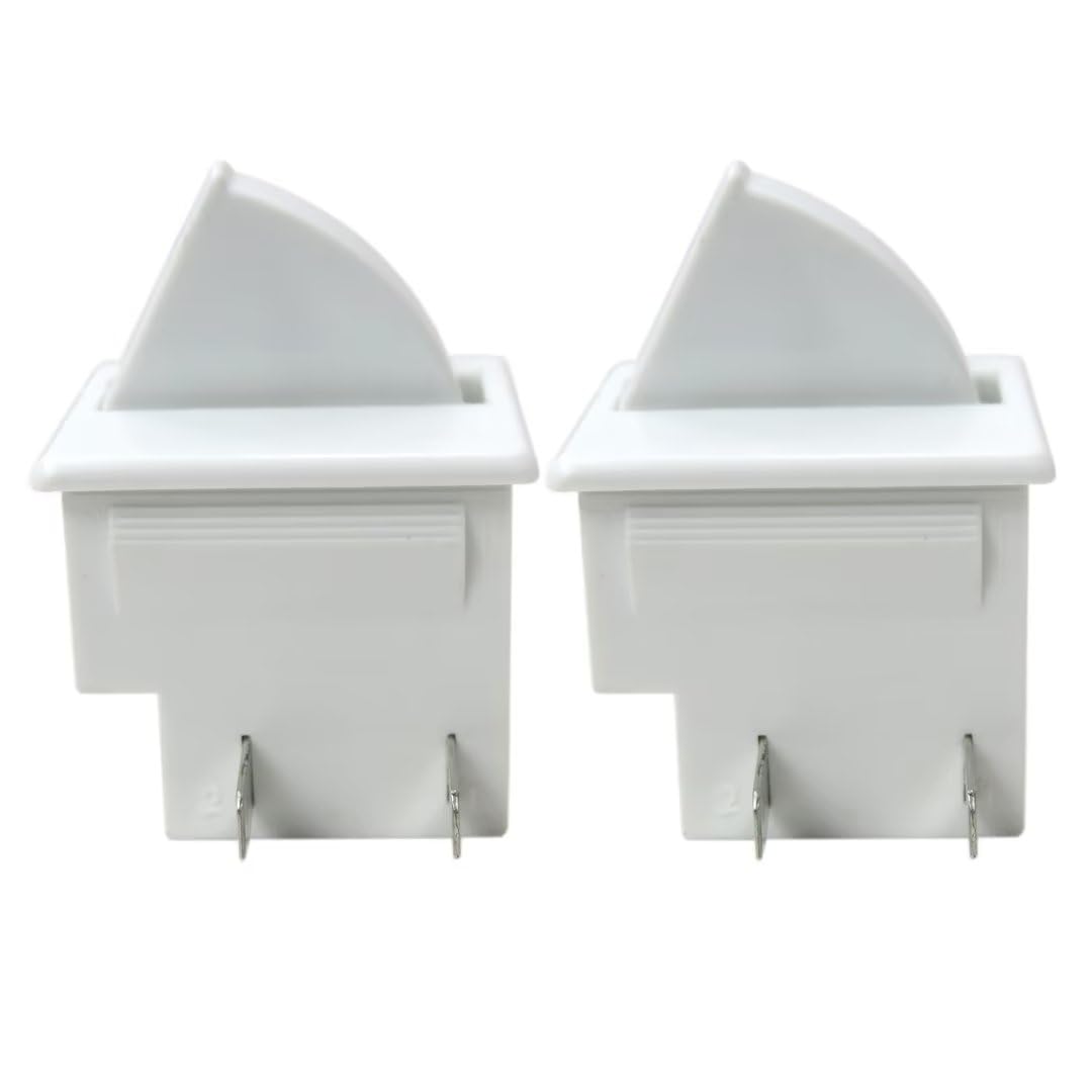 Amazon.com: for Subzero Refrigerator Freezer Light Switch White 2Pcs ...