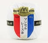 ・ブランド:ユザワヤ(Yuzawaya)・製造元:ユザワヤ（Yuzawaya）・モデル:#40・製造元/メーカー部品番号:#40・仕立:1玉100g(約890m)・構成:コットン100%・使用針:レース針6～8号・カラー:ホワイト