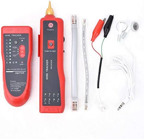 RJ11 RJ45 Cable Tester, Multifunction Cable Tester Wire Locator Line ...