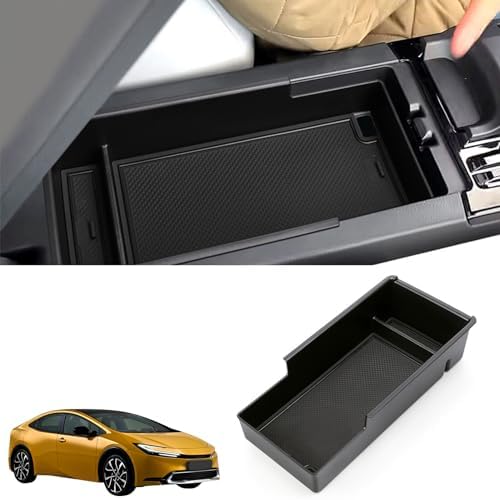Amazon.com: Jinmanyuan for 2024 2025 Toyota Prius Console Organizer ...