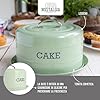 Amazon.com: KitchenCraft Living Nostalgia Airtight Cake Storage Tin ...