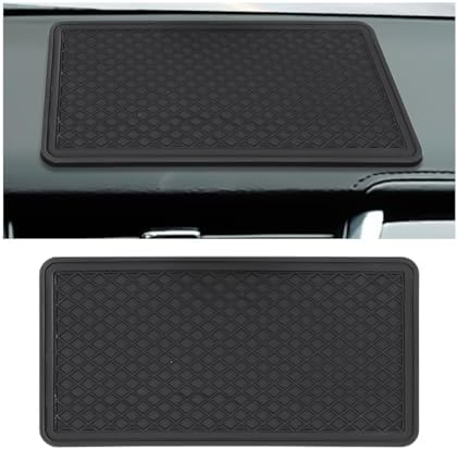 TSUGAMI Car Dashboard Anti-Slip Mat, Adhesive Vehicle Dash Rubber Pad ...