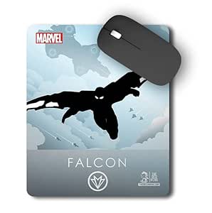 The Desi Monk Falcon Mouse Pad for Gamers | Superhero Anti Skid ...