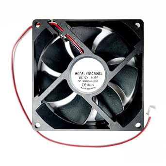 Amazon.com: DAKKZA Silent Cooling Case PC 90mm Fan for 90mm x 90mm x ...
