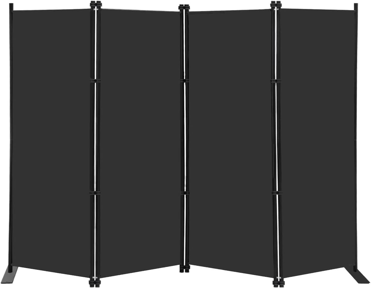 Amazon.com: Room Dividers Folding Privacy Screens 4 Panel Partition ...