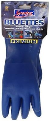 Amazon.com: Bluettes Knit Rubber Glove : Health & Household