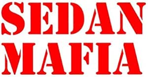 Amazon.com - Sedan Mafia Sticker - Decal - Die Cut - Red