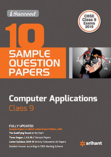 10 Sample Question Papers Foundation of Information Technology Class 9 ...