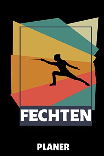 FECHTEN PLANER: A5 TAGESPLANER Fechten Buch | Kampfkunst Bücher ...