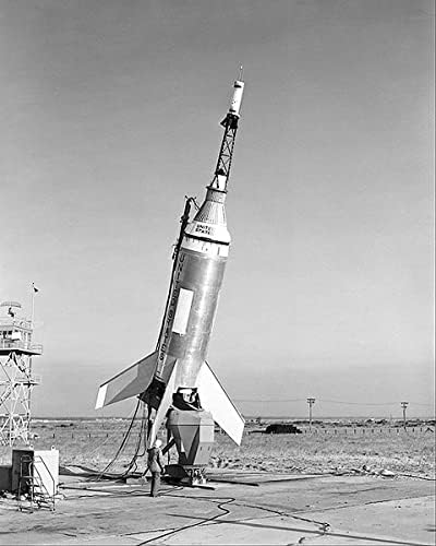 Amazon.com: Little Joe Test Rocket NASA 8x10 Photograph Photo Print ...