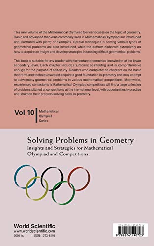 Solving Problems In Geometry Insights And Strategies For Mathematical Olympiad
