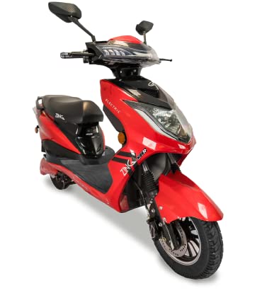 Kinetic Green Kinetic ZING HSS Electric Scooters Bike (Red) : Amazon.in: Car & Motorbike