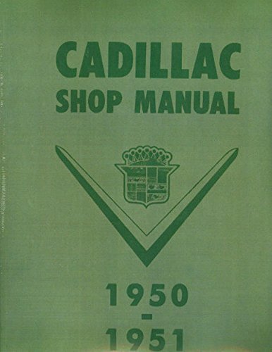 1951 Cadillac Repair Shop Manual Reprint Supplement: Faxon Auto ...
