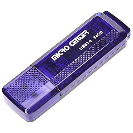 INLAND Micro Center SuperSpeed Single Pack 64GB USB 3.0 Flash Drive Gum ...