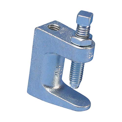 310 Universal Beam Clamp, Thick Flange, EG, 3/8" Rod, 1 1/4" Max Flange ...