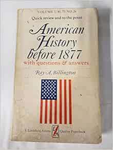 American History before 1877, with questions and answers: Ray A ...