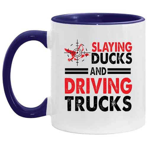 Amazon.com: Duck Hunting Enthusiasts Slaying Ducks and Driving Trucks ...