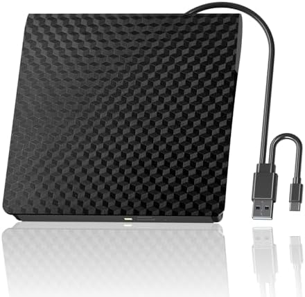 Amazon.com: Taopjwr 7 in 1 External Blu Ray Drive, External Blueray/DVD ...