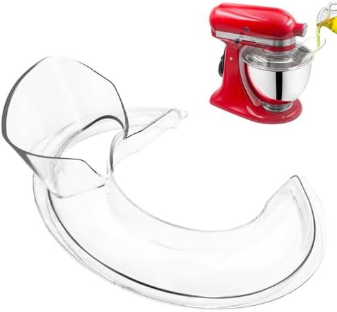 Amazon.com: Updated Pouring Shield for KitchenAid 4.5-5 Quart Tilt-Head ...