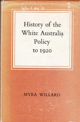 Amazon.com: History of the White Australian Policy to 1920: ...