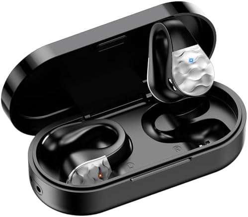 Amazon.com: Open Ear Clip Earbuds Wireless Bluetooth Air Conduction Ear ...
